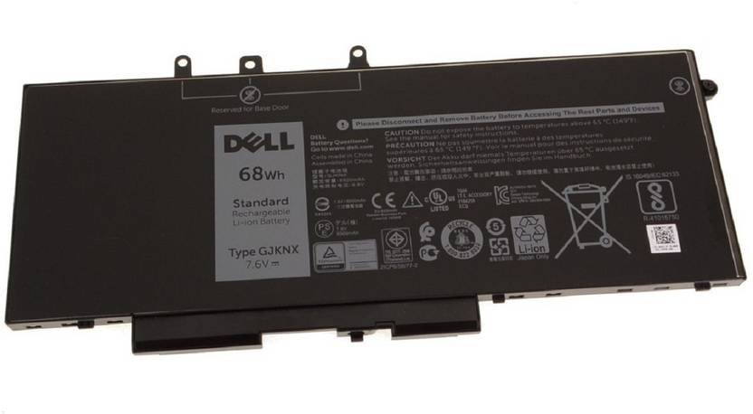 DELL Latitude 5480 / 5580 / 5280 4-Cell 68Wh Laptop Battery - GJKNX 4 ...