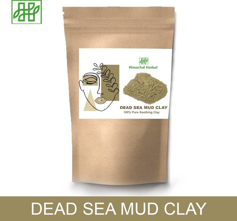 Himachal Herbal Organic Dead Sea Mud Clay Powder 100 gm For Face Pack ...