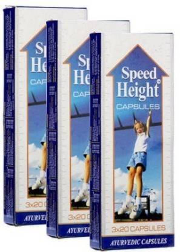 Cackle's Speed-Height Capsule, Pack of 60 x 3 = 180 Capsules Price in ...