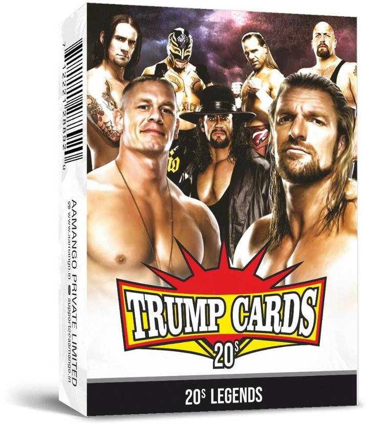 Aamango WWE Trump Card - 20s Legends - WWE Trump Card - 20s Legends ...