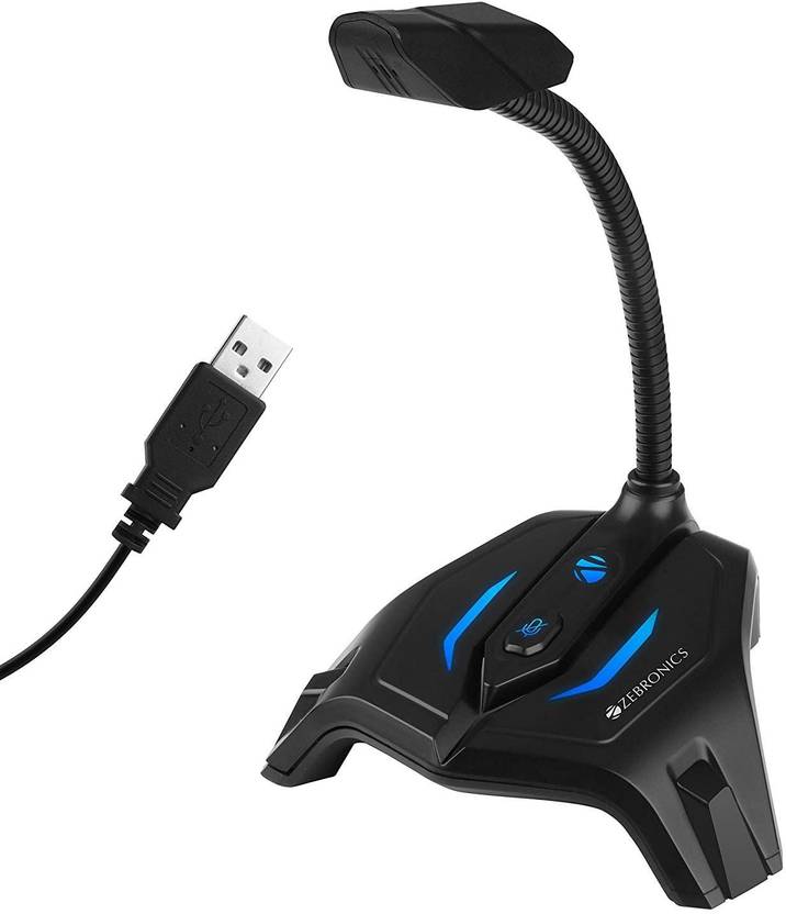 ZEBRONICS Zeb-Klarity USB Gaming Mic for Recording / Streaming ...