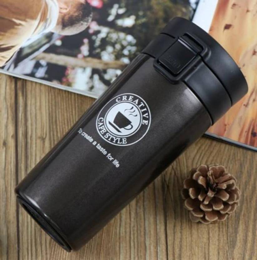 Gabbar CAKA 380ML Travel Coffee Mug Car Cup Double Wall Stainless Steel ...