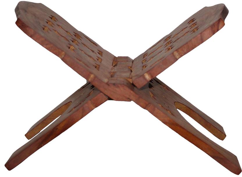 B-UNIQ Wooden Holy Book Stand for Quran, Bible, Bhagavad Gita, Guru ...