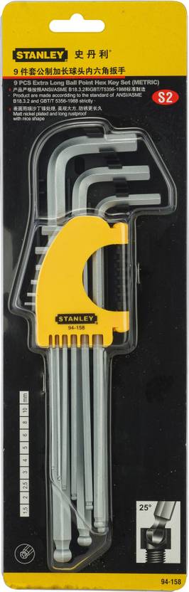 STANLEY 94-158 Allen Key Set Price in India - Buy STANLEY 94-158 Allen ...
