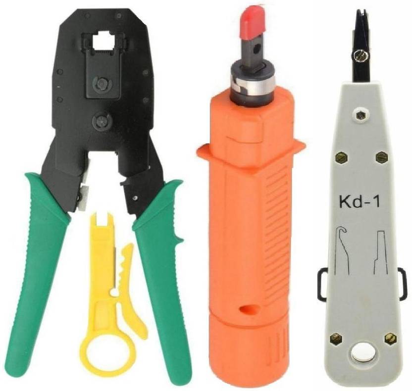 BALRAMA 4pc Combo HT-315 Crimping Tool + Mini Rotary Wire Cutter ...