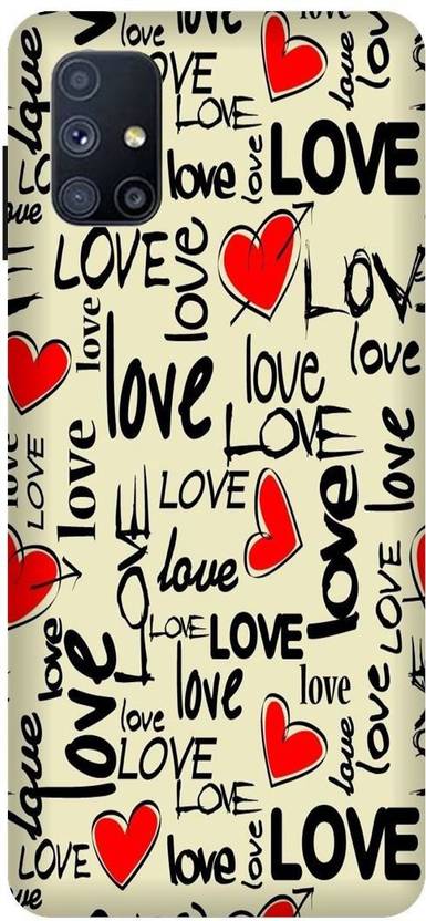 UMPRINT Back Cover for Samsung Galaxy M51 Art Wallpaper Design Printed ...