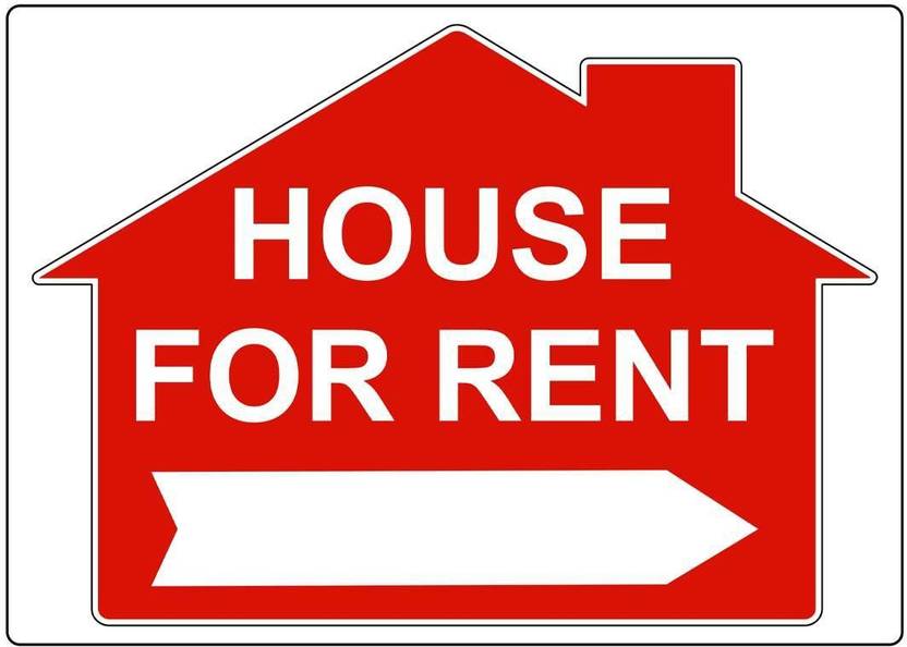 JEEPL HOUSE FOR RENT TO-LET SIGNAGE BOARD, ACP with vinyl : 14X10 ...