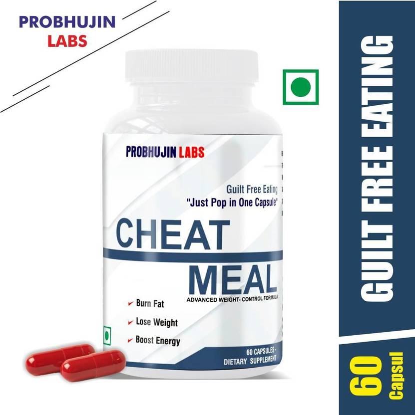Probhujin Cheat Meal Advanced Weight Control Formula 60 Capsule Price in India - Buy Probhujin ...