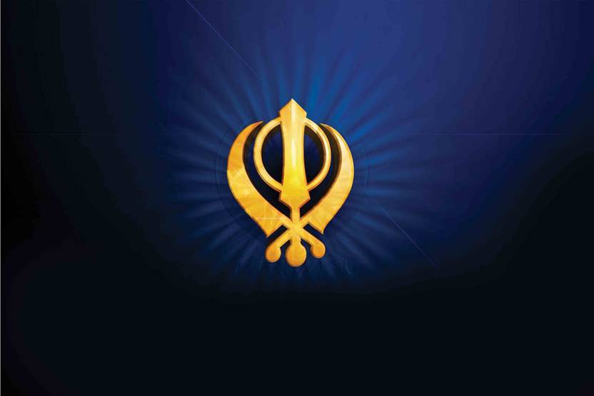 Sikh Symbol Poster|Nishan Sahib|Khanda Poster|Religious Poster For Holy ...