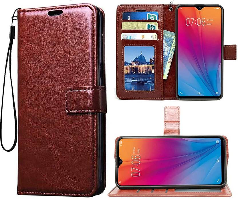 Worth Buy Flip Cover for Infinix Smart 4 Plus | Leather Magnetic ...