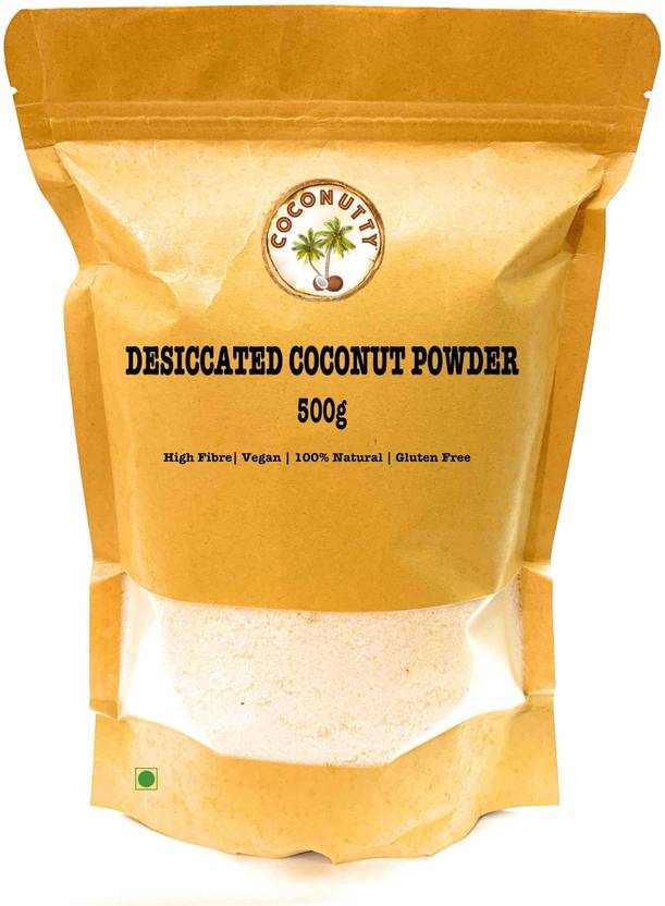 Coconutty Desiccated Coconut Powder, 500g - Unsweetened, High Fibre ...
