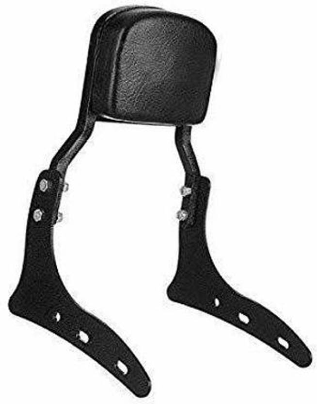 AUTOFIT Harley Style Royal Enfield Back Rest Support Pillion Black ...