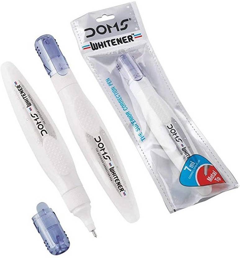 Flipkart.com | DOMS Correction Whitener Pen 7 ml 0 mm Fluid Whitener ...