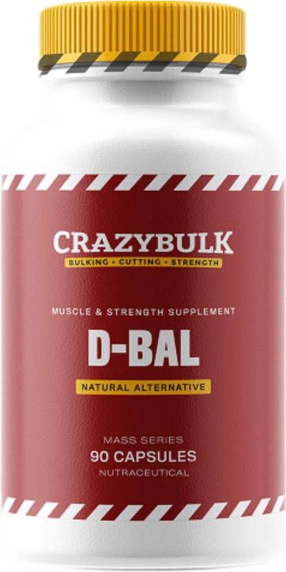 CrazyBulk D-BAL (DIANABOL) Natural Alternative for Muscle & Strength ...