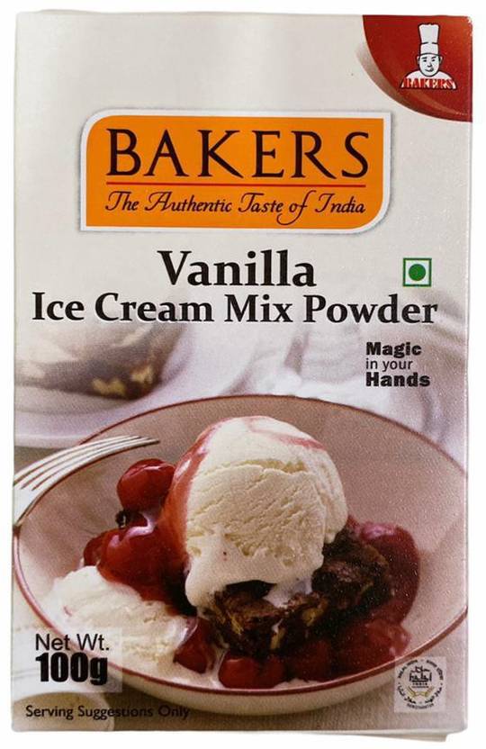 Bakers Ice Cream Mix Powder- Vanilla 100 g Price in India - Buy Bakers ...