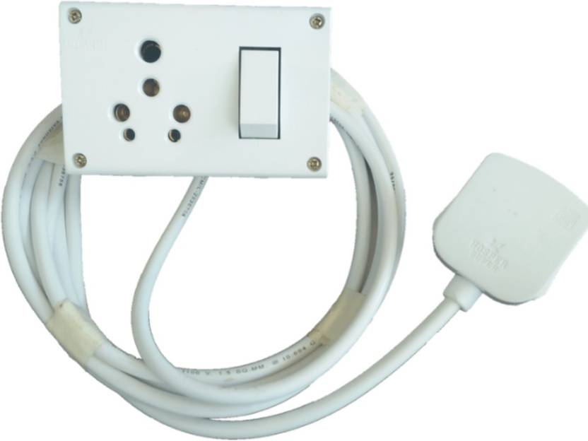 VKV 16 amp extension board with 6 meter, 1.5 mm , 3 core , heavy copper ...