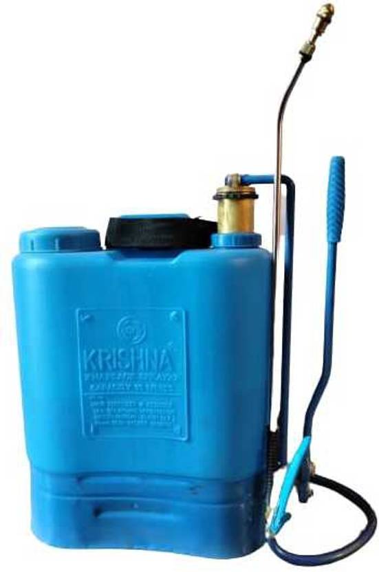 Krishna Agritech Manual Spray Machine 16 L Backpack Sprayer Price in ...