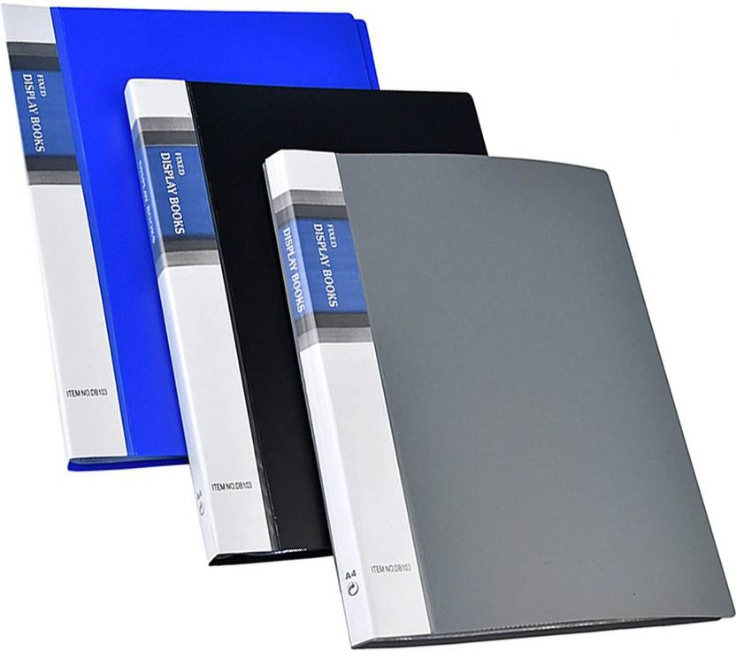 Flipkart.com | KAIZEN PVC Certificate Display File 20 Pockets (Set of 8 ...