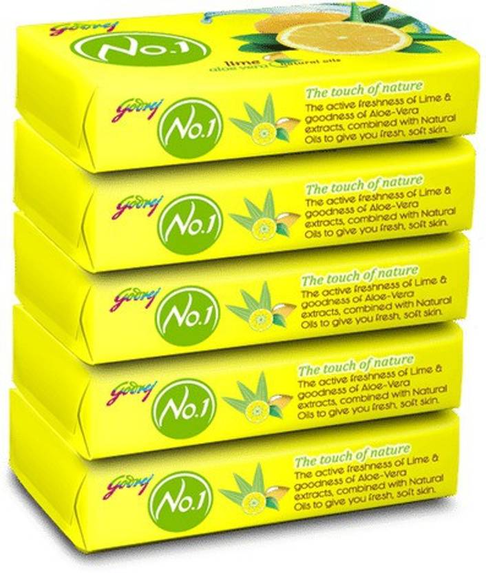 Godrej No.1 lime and alovera 100 gm soap (pack of 5) - Price in India ... Godrej No.1 lime and alovera 100 gm soap (pack of 5) - Price in India ...