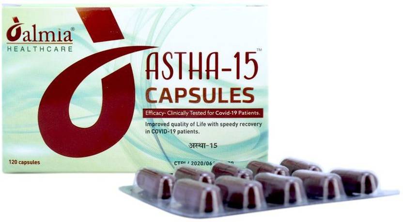 Dalmia Astha-15 Caps. 12x10's Box Price in India - Buy Dalmia Astha-15 ...