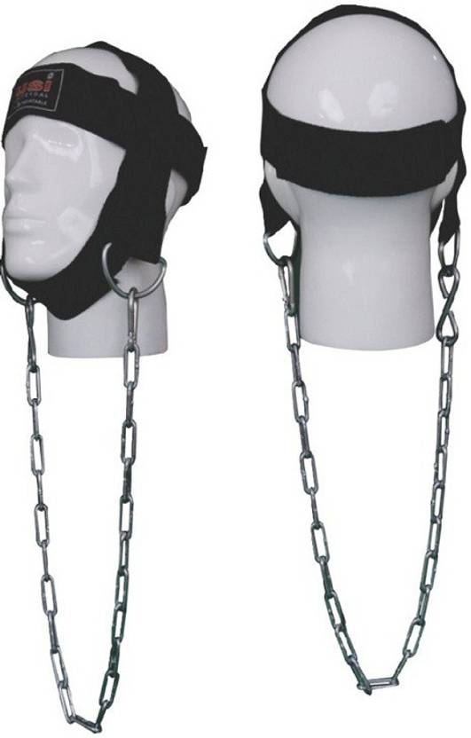 USI UNIVERSAL Head Harness Neck Strength Weight Lifting Fitness Chain ...