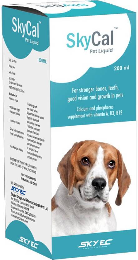 skyec pet syrup for stronger, Teeth good vision and growth in pets ...
