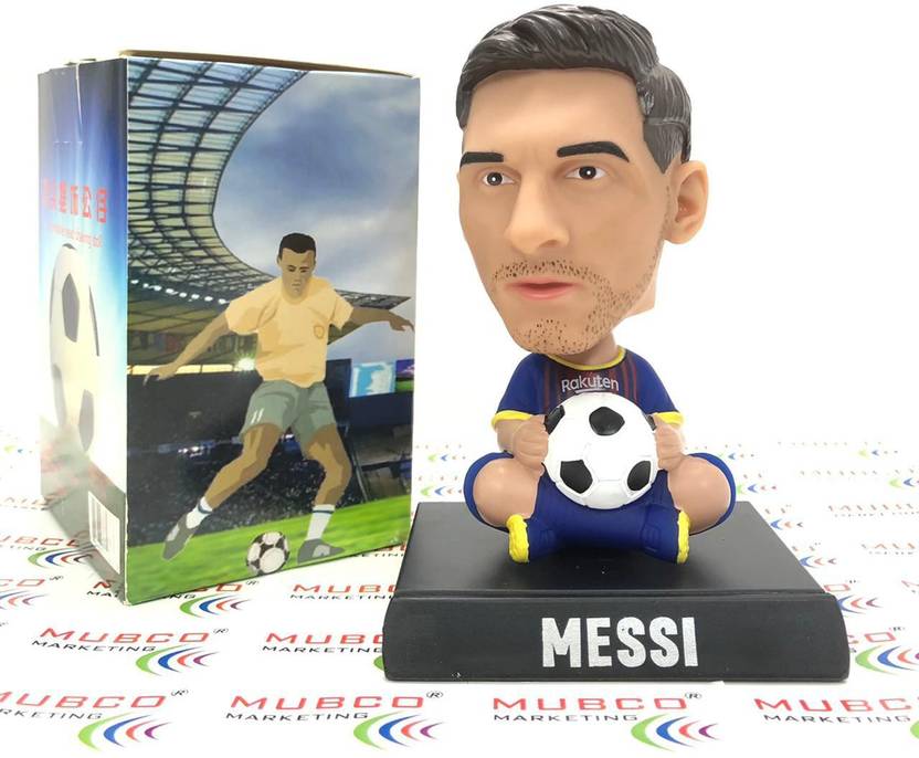 Mubco Messi Bobble Head Shaking Doll | Car Dashboard Phone Holder ...