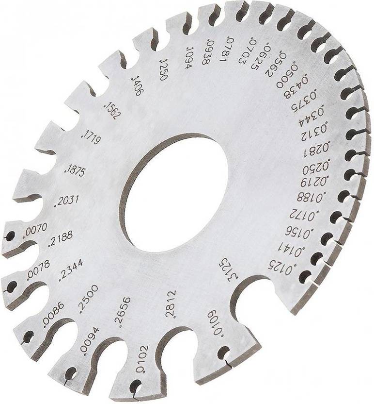 uptodatetools Diameter Gauge Round Wire Gauge Stainless Steel Wire ...