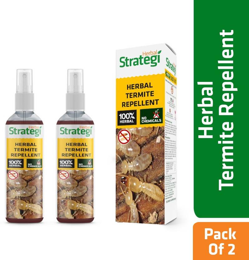 HERBAL STRATEGI Termite Repellent Spray Non-Toxic 100% Herbal Non ...