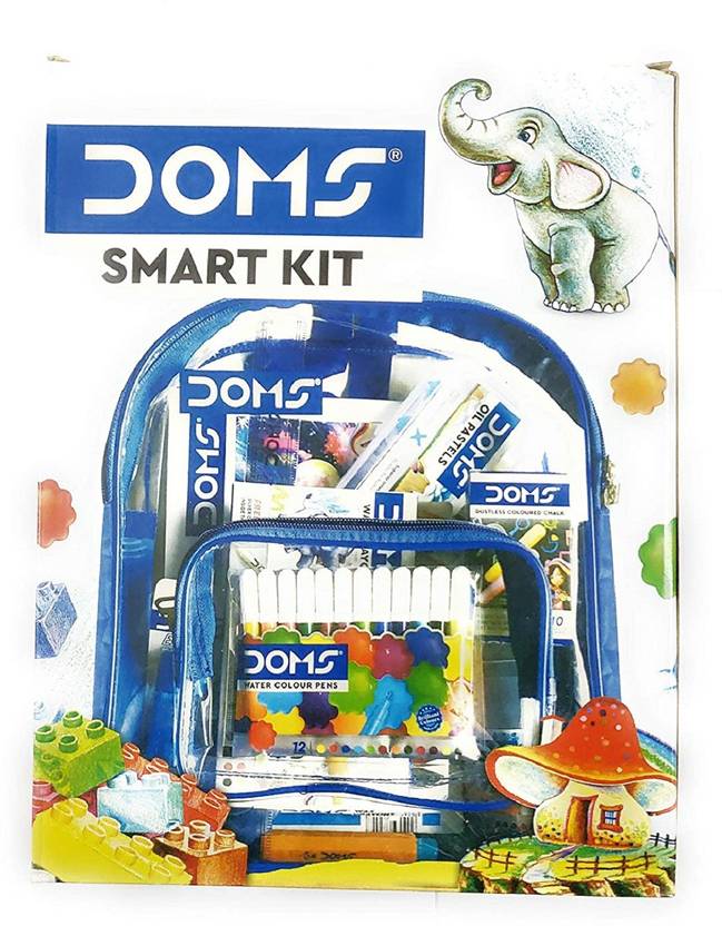 Flipkart.com | DOMS Smart kit - Drawing book, Pencil, Water colour ...
