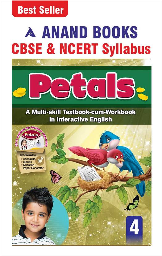 Anand Books Petals 4 English Coursebook For Class 4th (CBSE & NCERT ...
