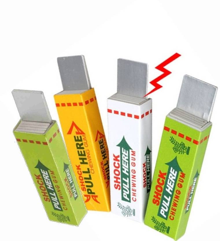 AMACO Shock electronical current chewing gun Shocking Chewing Gum ...