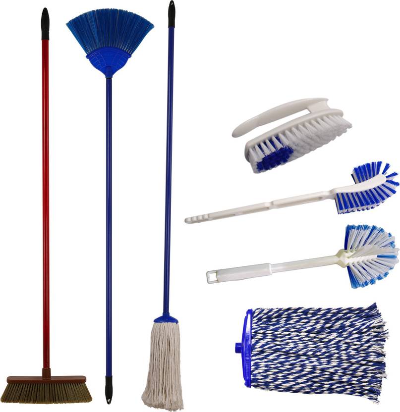 VIP Complete Household Cleaning Kit Includes Toilet Cleaning Brush ...