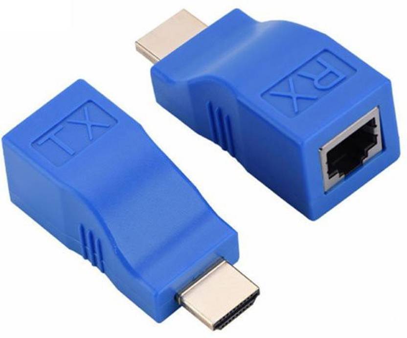 ONCRO Lan to hdmi converter, HDMI to Ethernet Extender by Ethernet LAN ...