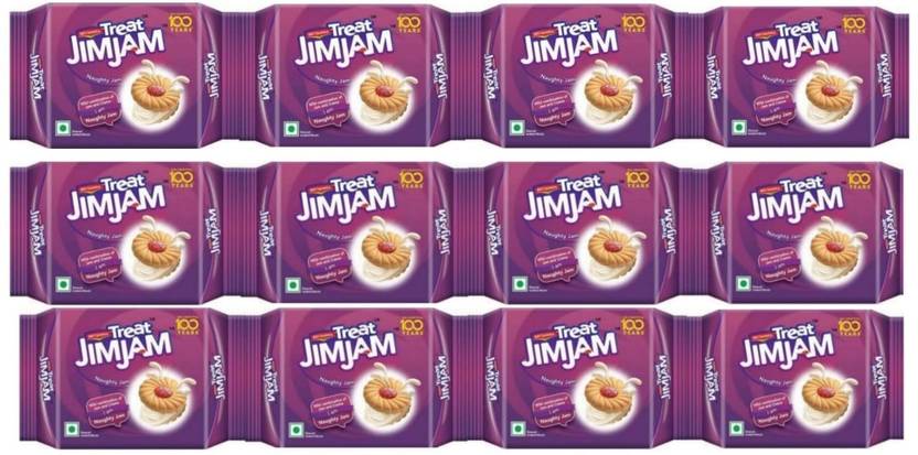 BRITANNIA Jim jam biscuits combo pack ( 744 gm) Plain Biscuit Price in ...