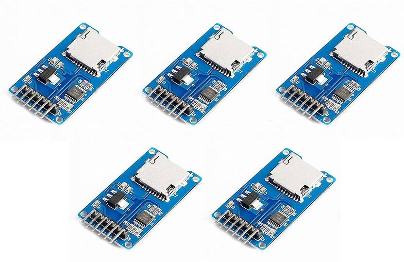 Grahikum Micro SD Card Module Storage Board 6 pin TF Card Memory ...