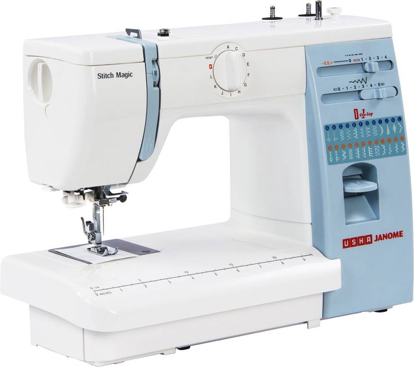 Usha Janome Stitch Magic Electric Sewing Machine Price in India - Buy ...