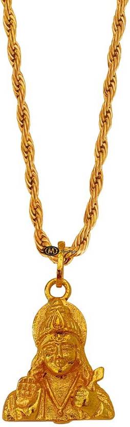 M Men Style Hindu Lord Ram Vishnu Narayan Religious Hindu God chain ...