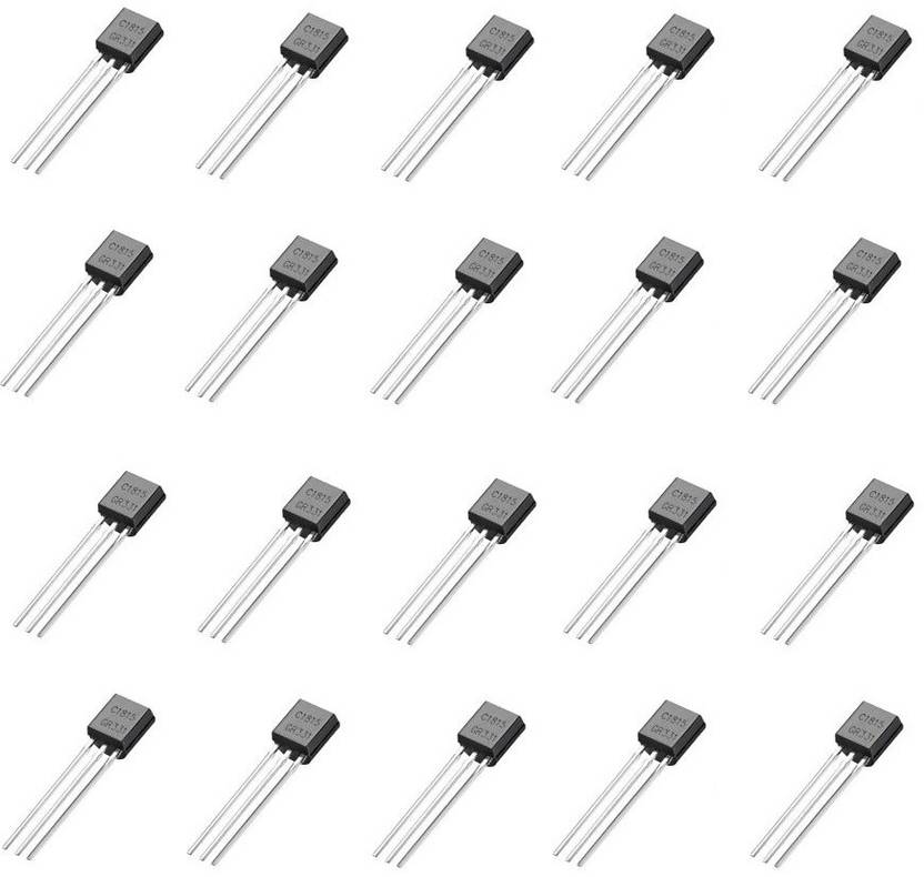 TALESPIN C1815/2SC1815 150mA 50V NPN TRANSISTOR 3PIN TO-92 PACKAGE ...