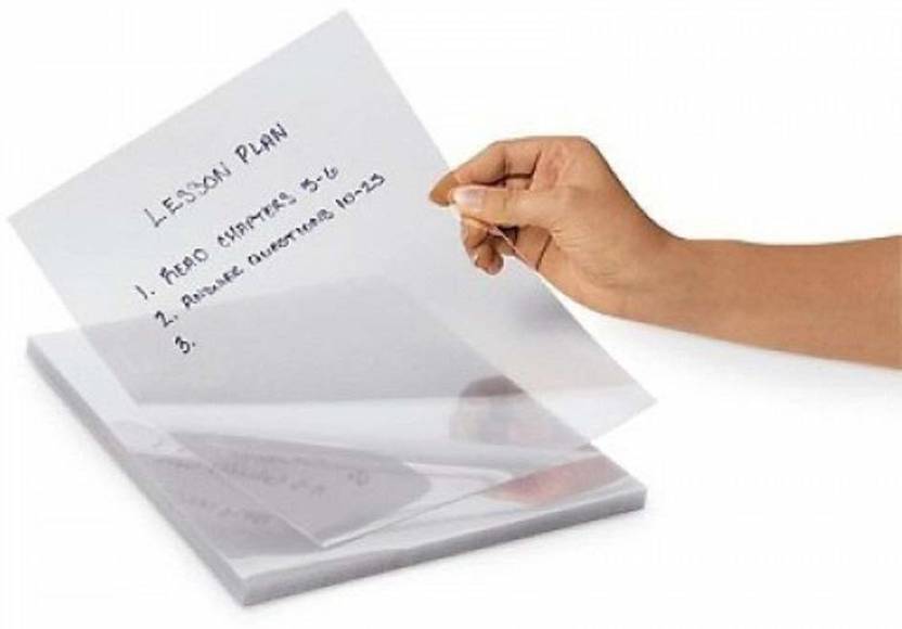 Flipkart.com | LRS 100 Micron Transparent OHP Sheet - Pack of 100 ...