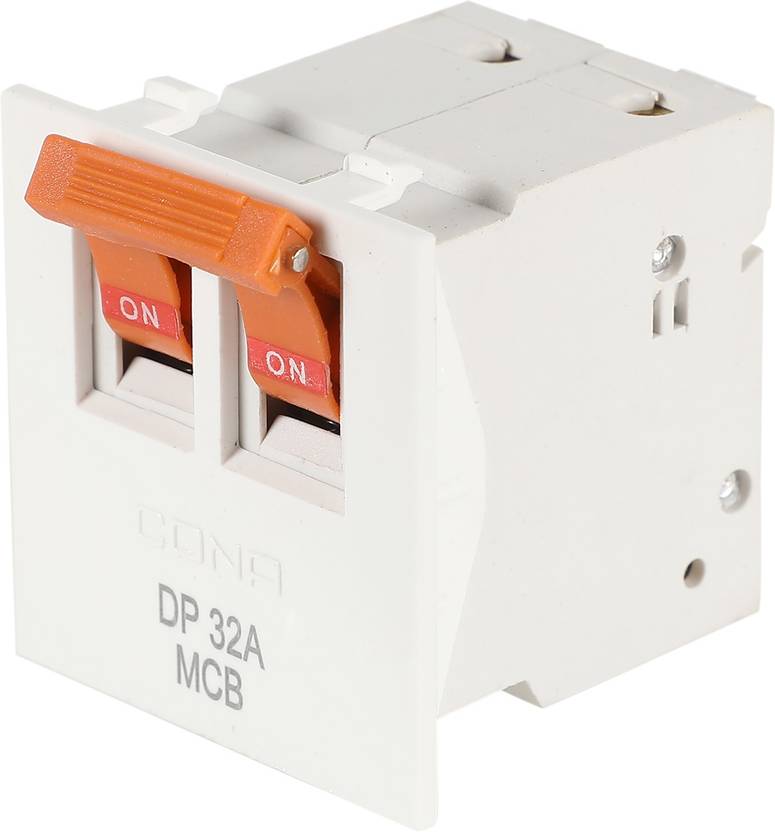 CONA Modular MCB 32A DP -C Type|32A DP MCB Switch|32 Ampere Double Pole ...