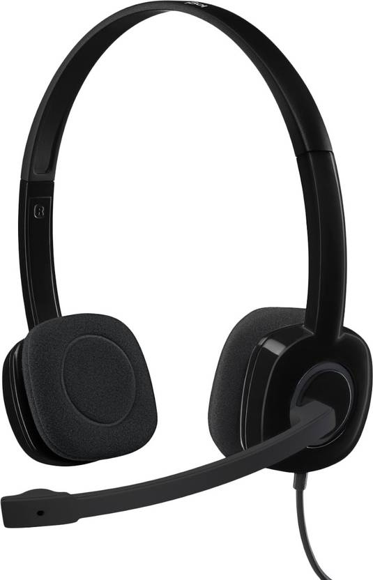 Logitech H-151 Wired Headset Price in India - Buy Logitech H-151 Wired ...