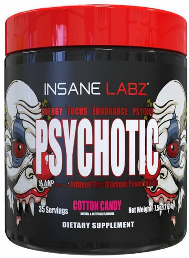 insane labz PSYCHOTIC PRE WORKOUT 35 SERVINGS + VERIFICATION CODE ...