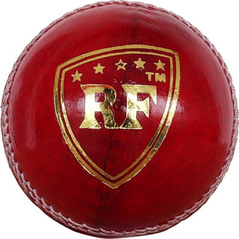rf sports RF-DUES-BALL-RED Cricket Leather Ball - Buy rf sports RF-DUES ...