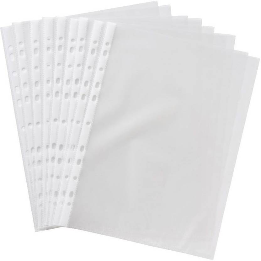 Flipkart.com | KESETKO Thick Plastic Sheet Protector A4, ( 40 Pcs ) 11 ...