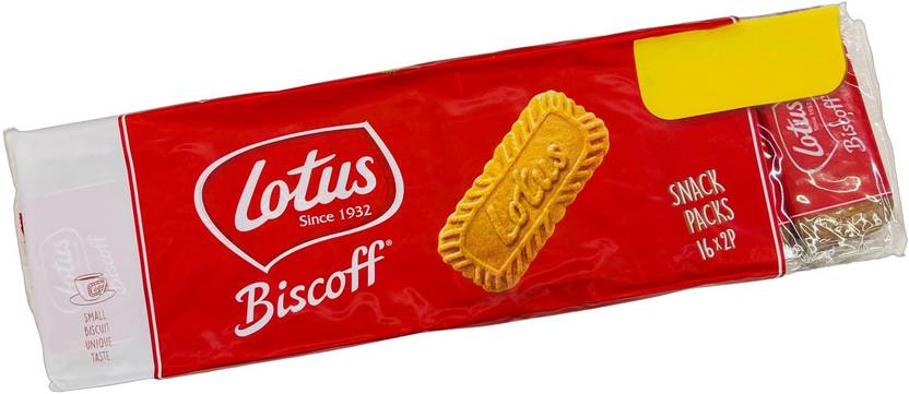 Lotus Biscoff The Original Caramelised Biscuits Snack Packs 16x2P 248g ...