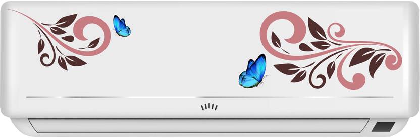 Pixel Print 45 cm AC Sticker Wall Sticker Split Ac Stickers Air ...