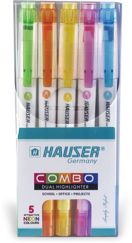 Flipkart.com | HAUSER Combo Dual Highlighter - Highlighter