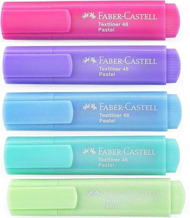 Flipkart.com | FABER-CASTELL Pastel Highlighter Set - Highlighter