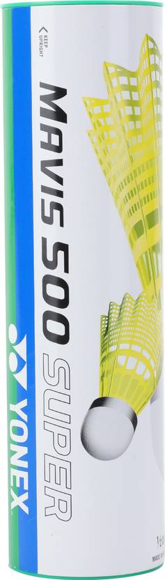 YONEX MAVIS 500 SUPER Nylon Shuttle - Yellow - Buy YONEX MAVIS 500 ...